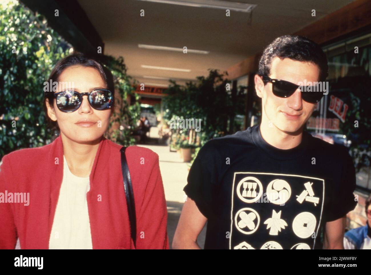 Barbara Carrera and Nicholas Mavroleon Credit: Ralph Dominguez ...