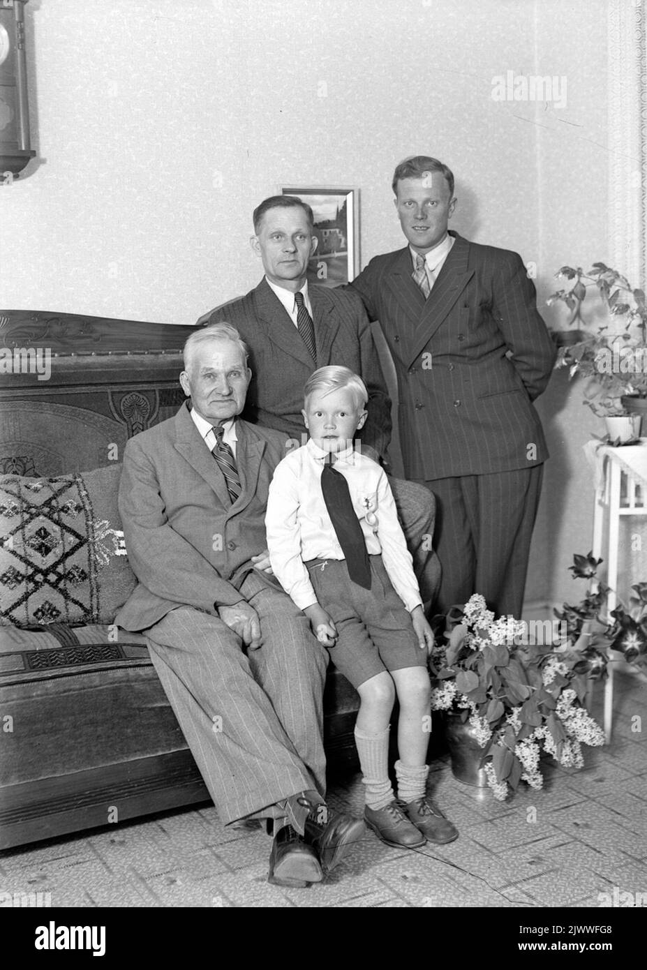 Johan Karlsson, Karskär. Photo 1944. Johan Karlsson, Karskär. Foto 1944 ...