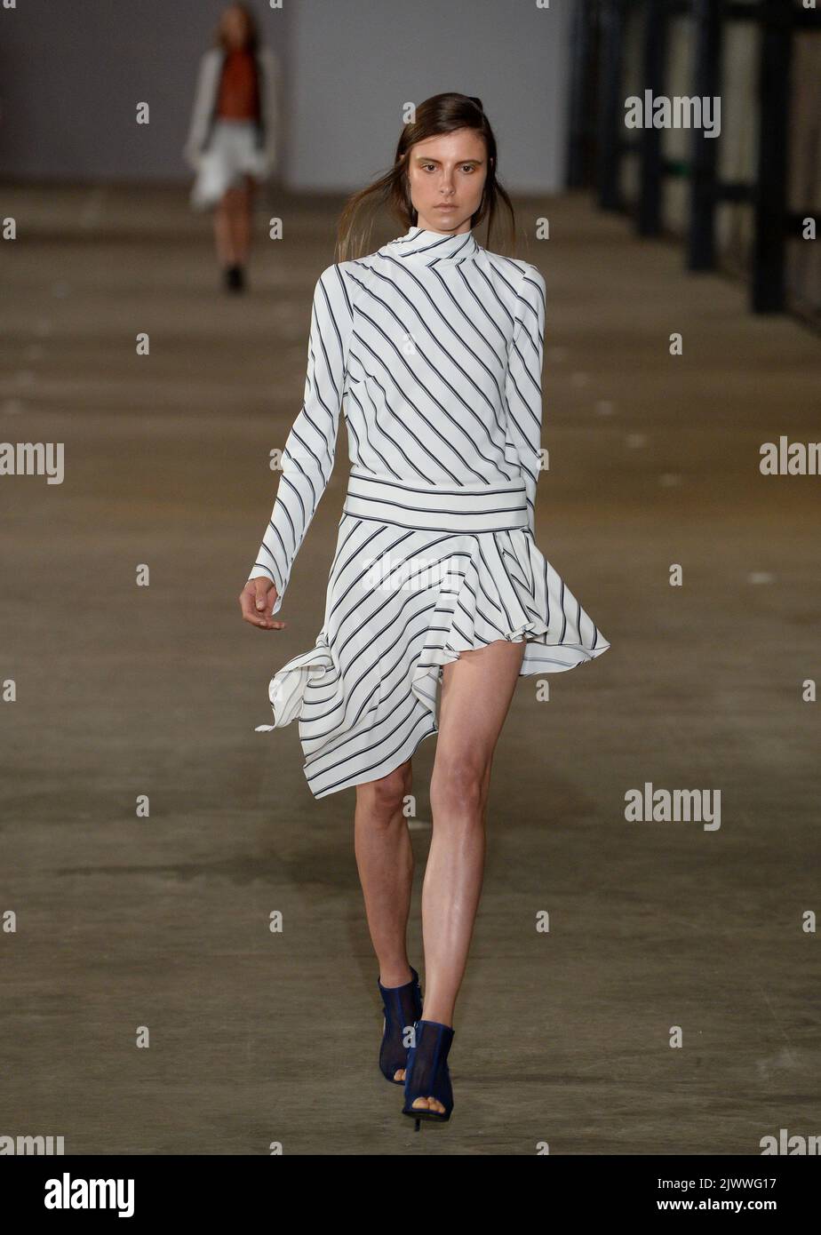 A model walks the runway during the Bec and Bridge show at Australian ...