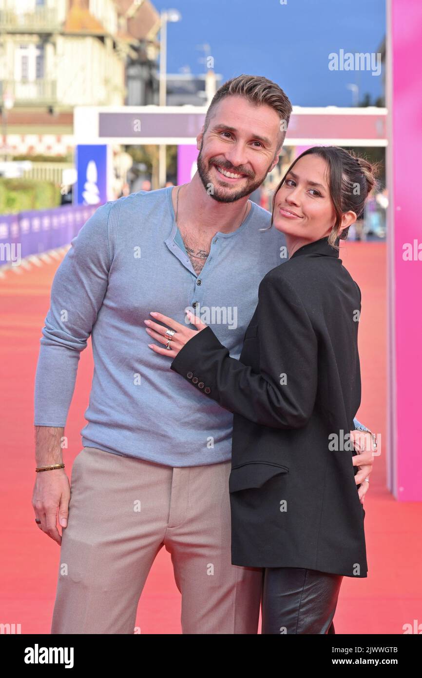 Deauville, France. 06th Sep, 2022. Nick Richey, Ali Richey attends the ...