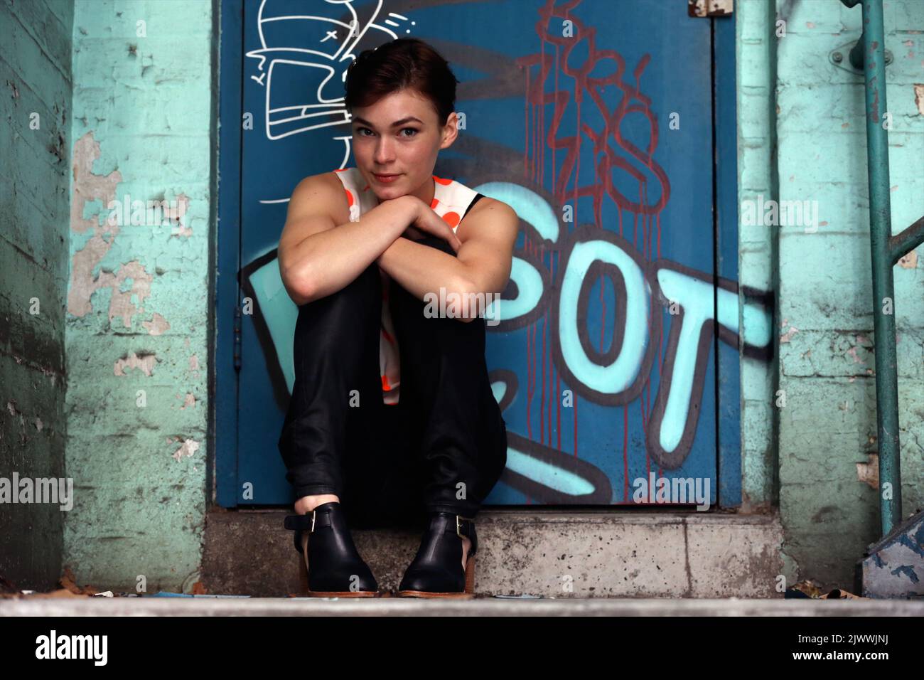 Australian actress Tilda Cobham-Hervey poses for a photograph in Sydney ...