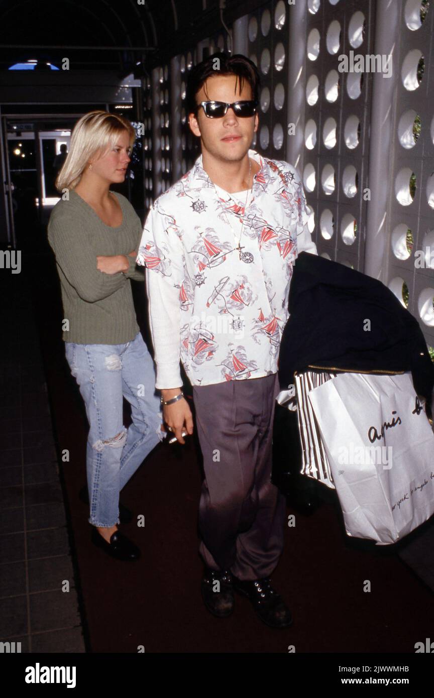 Stephen Dorff and Courtney Wagner 1991 Credit: Ralph Dominguez ...