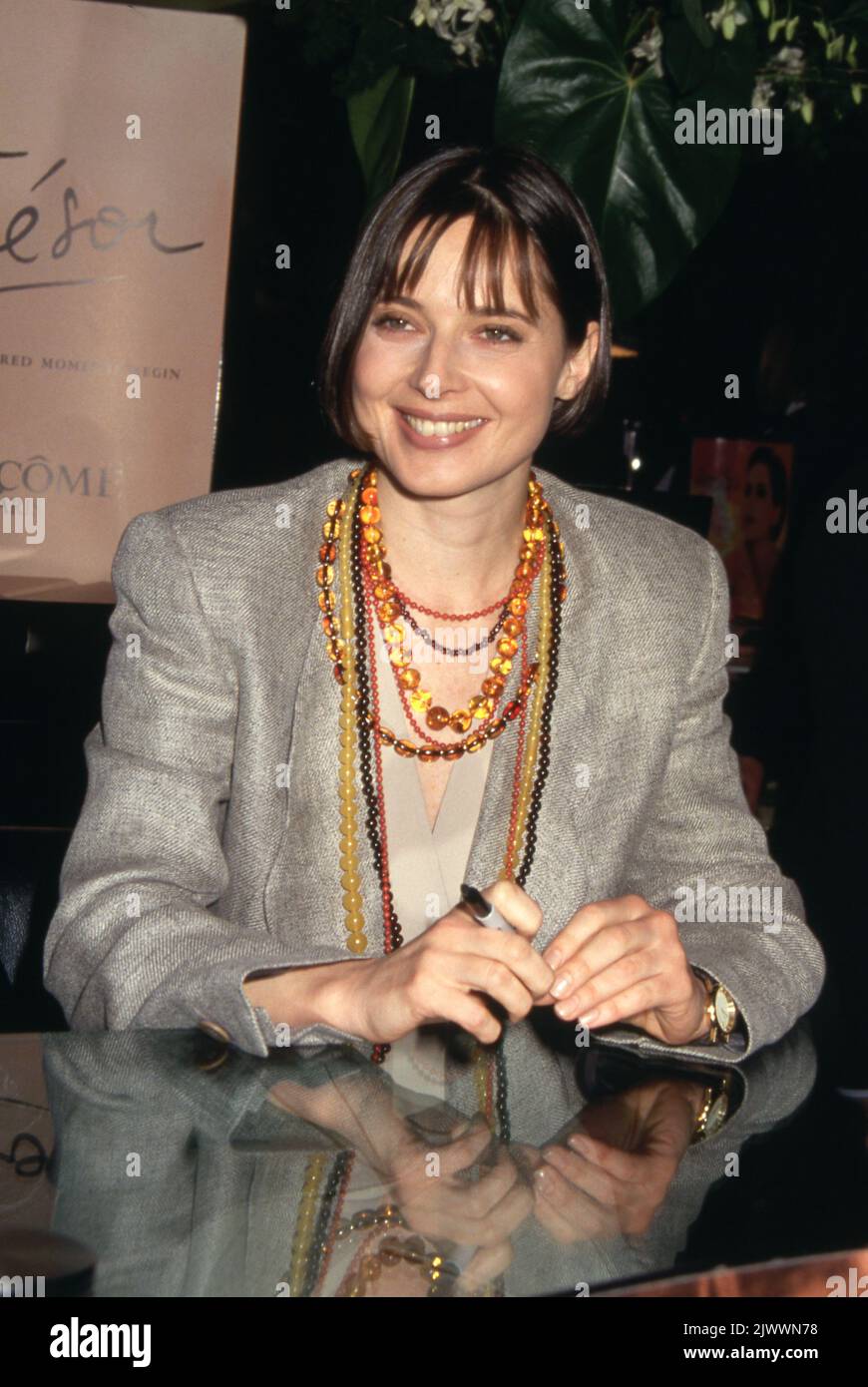 Isabella Rossellini at a Tresor photo op in 1990 Credit: Ralph ...