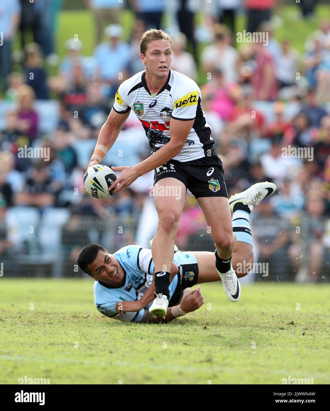 Matt Moylan during the NRL Rugby League, Round 8 match between Cronulla ...