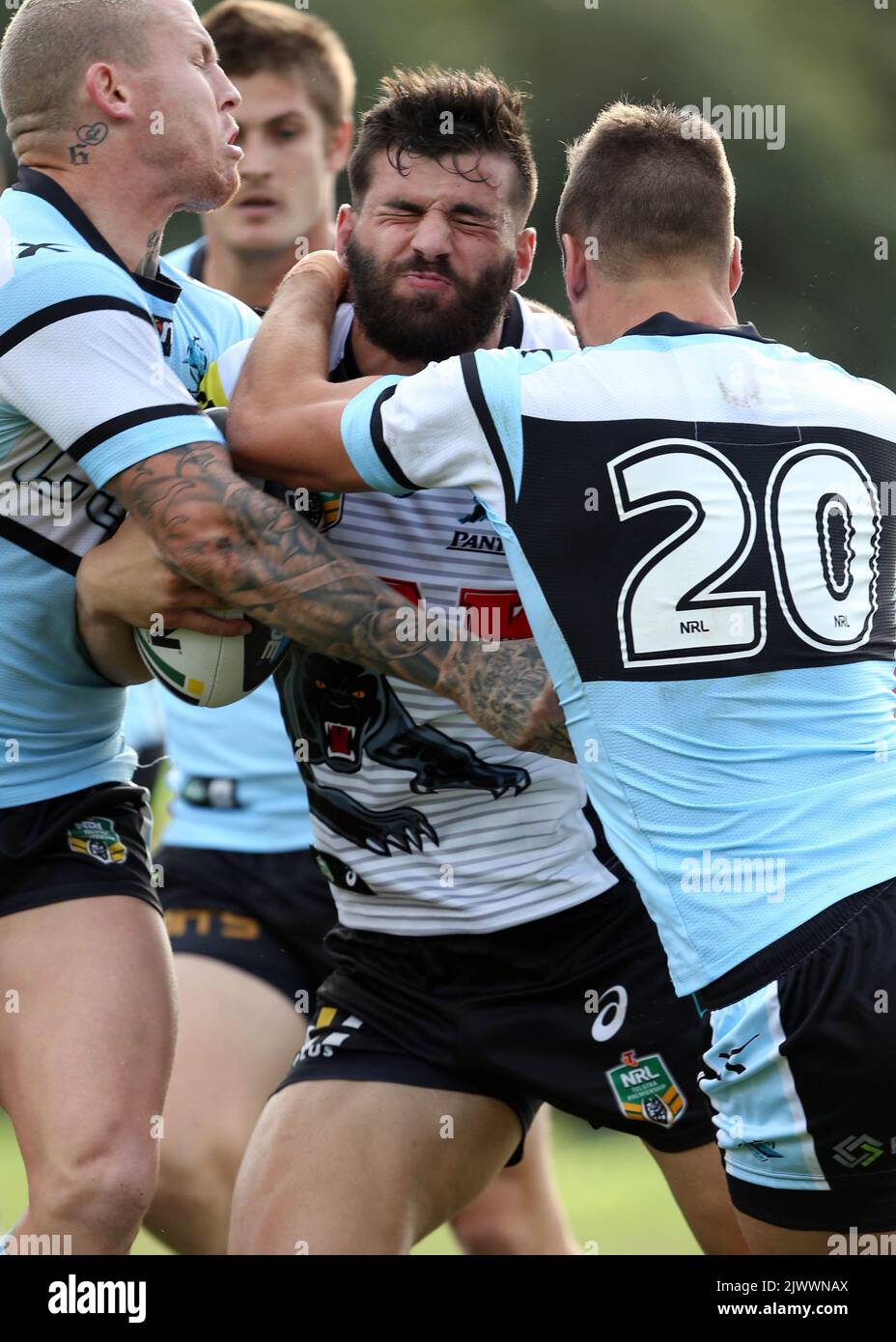 Josh Mansour during the NRL Rugby League, Round 8 match between ...