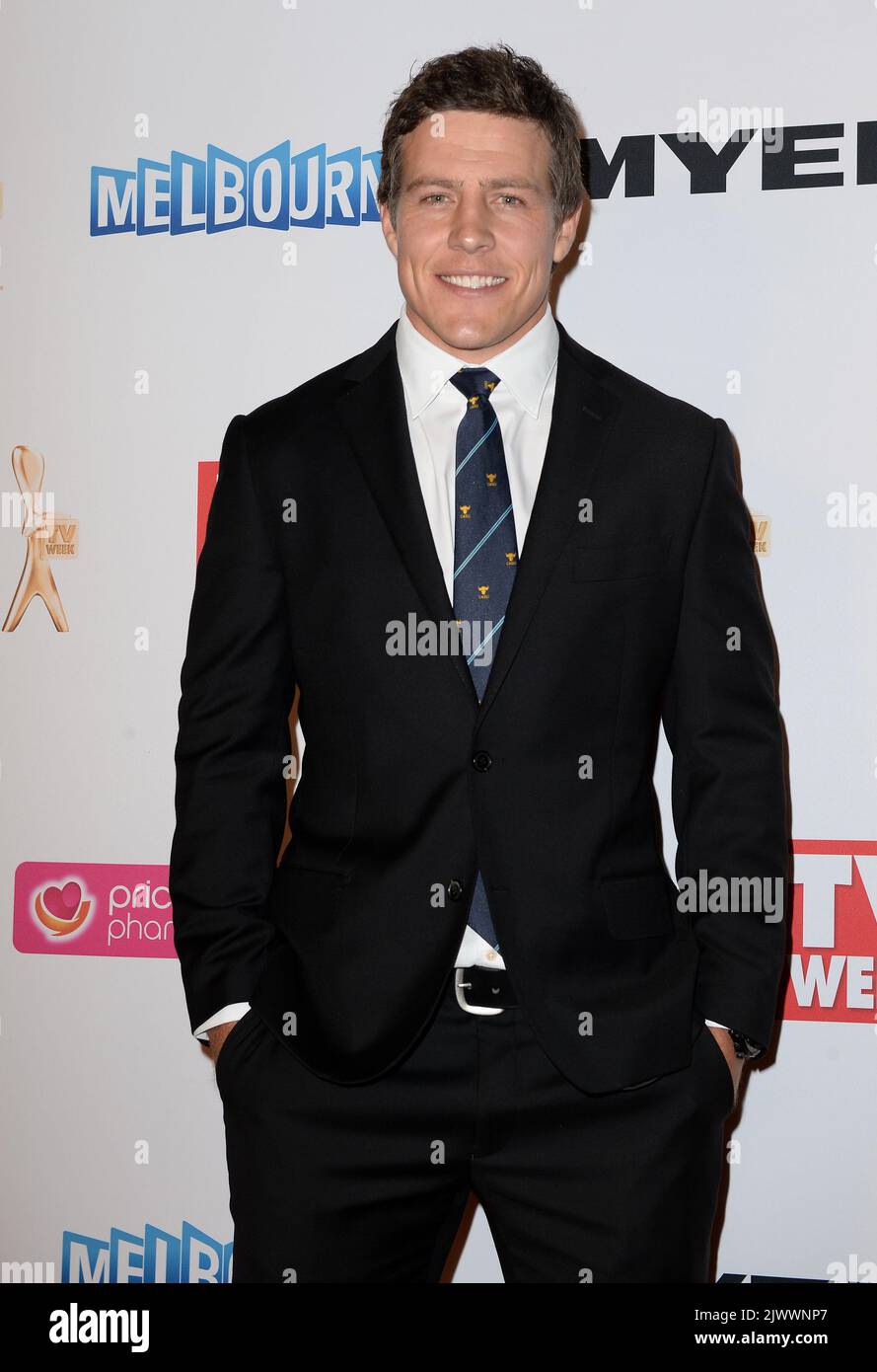 Steve Peacocke arrives at the 56th annual Logie Awards in Melbourne ...