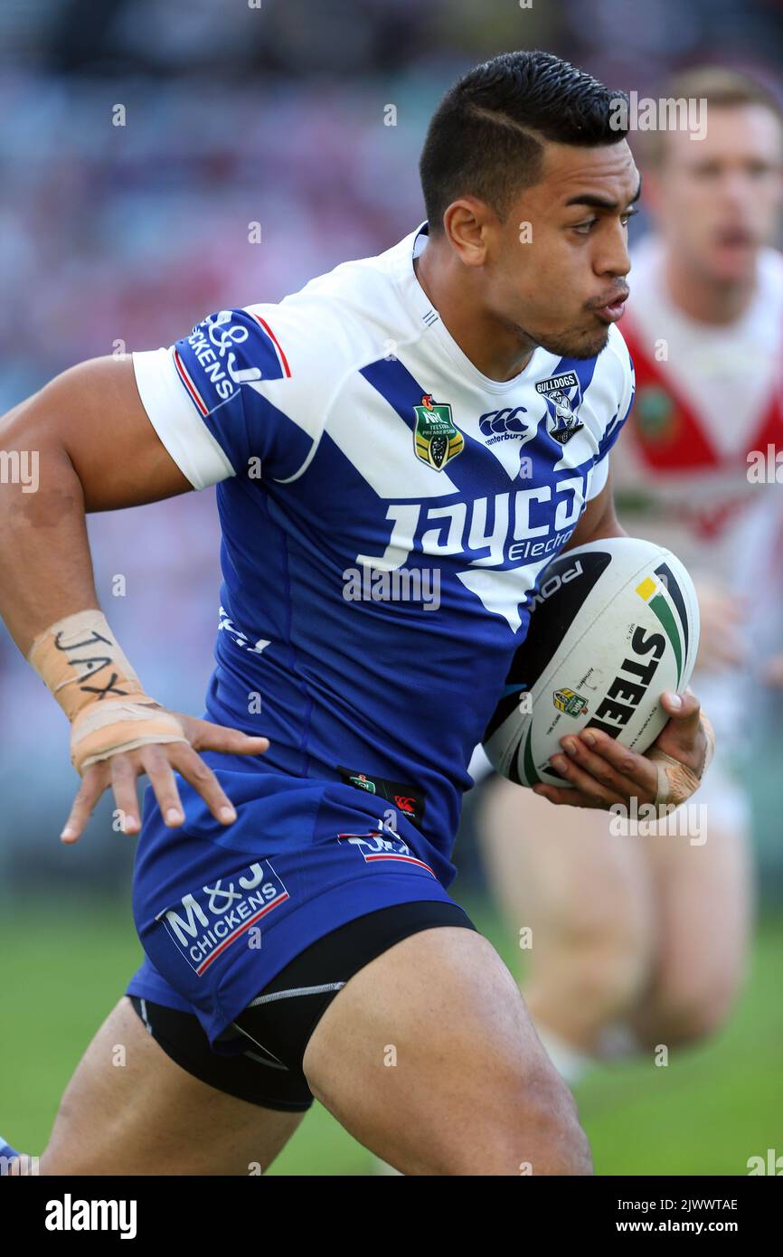 Tim Lafai during the NRL Rugby League match between St George Illawarra ...