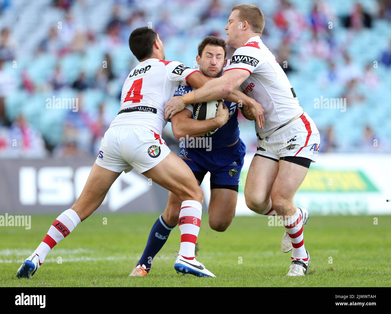 Mitch Brown during the NRL Rugby League match between St George ...