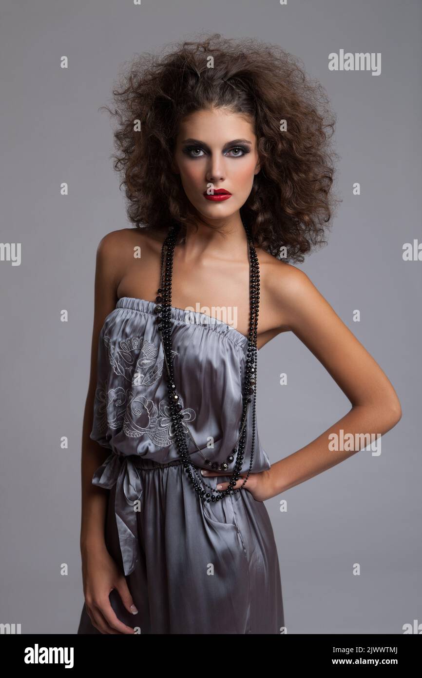 Not afraid to break the rules. Studio portrait of a beautiful young ...