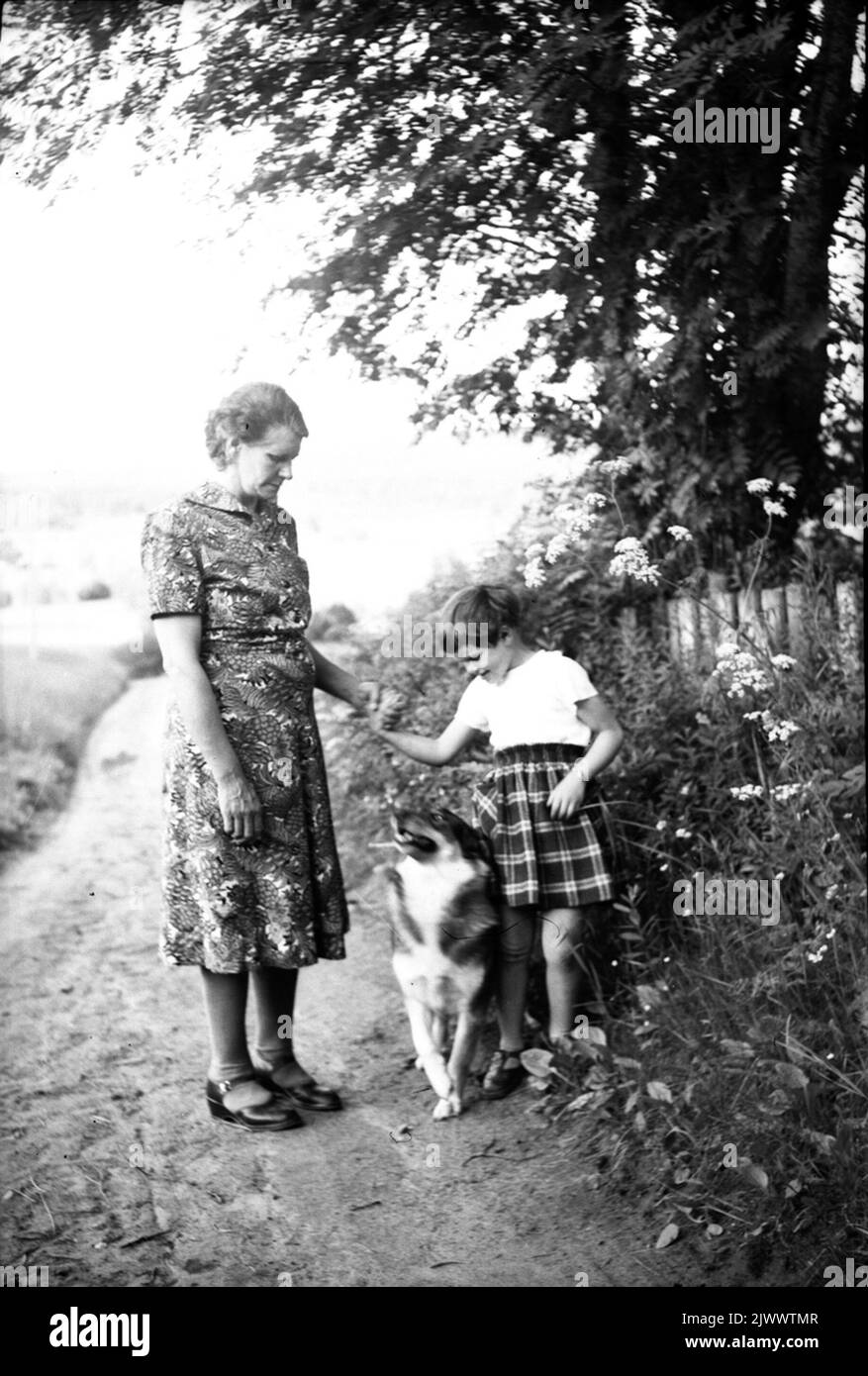 Child woman girl Black and White Stock Photos & Images - Alamy