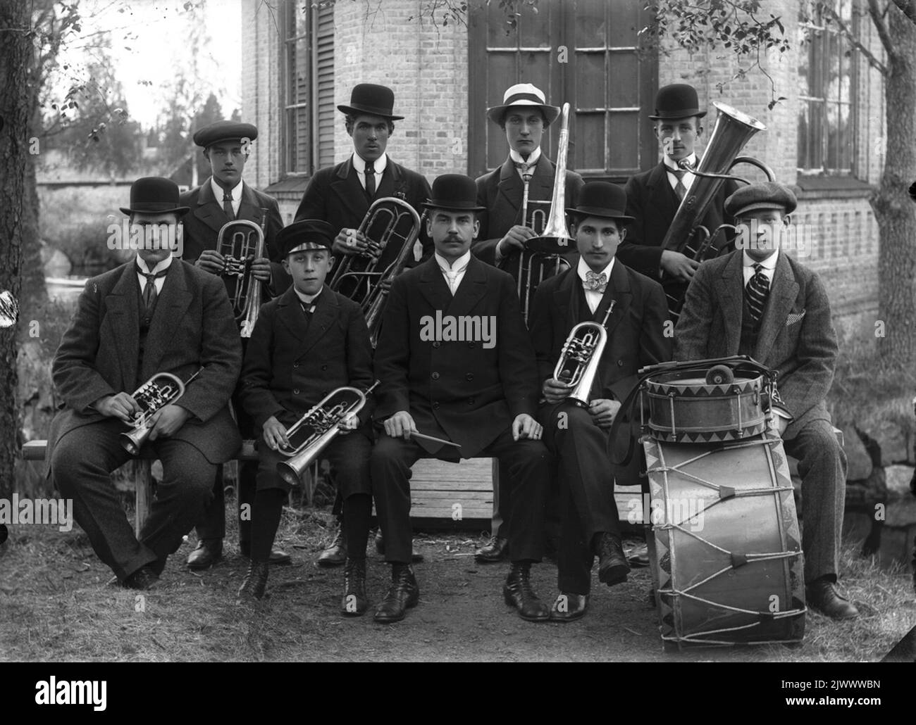 Classical group portrait Black and White Stock Photos & Images - Alamy
