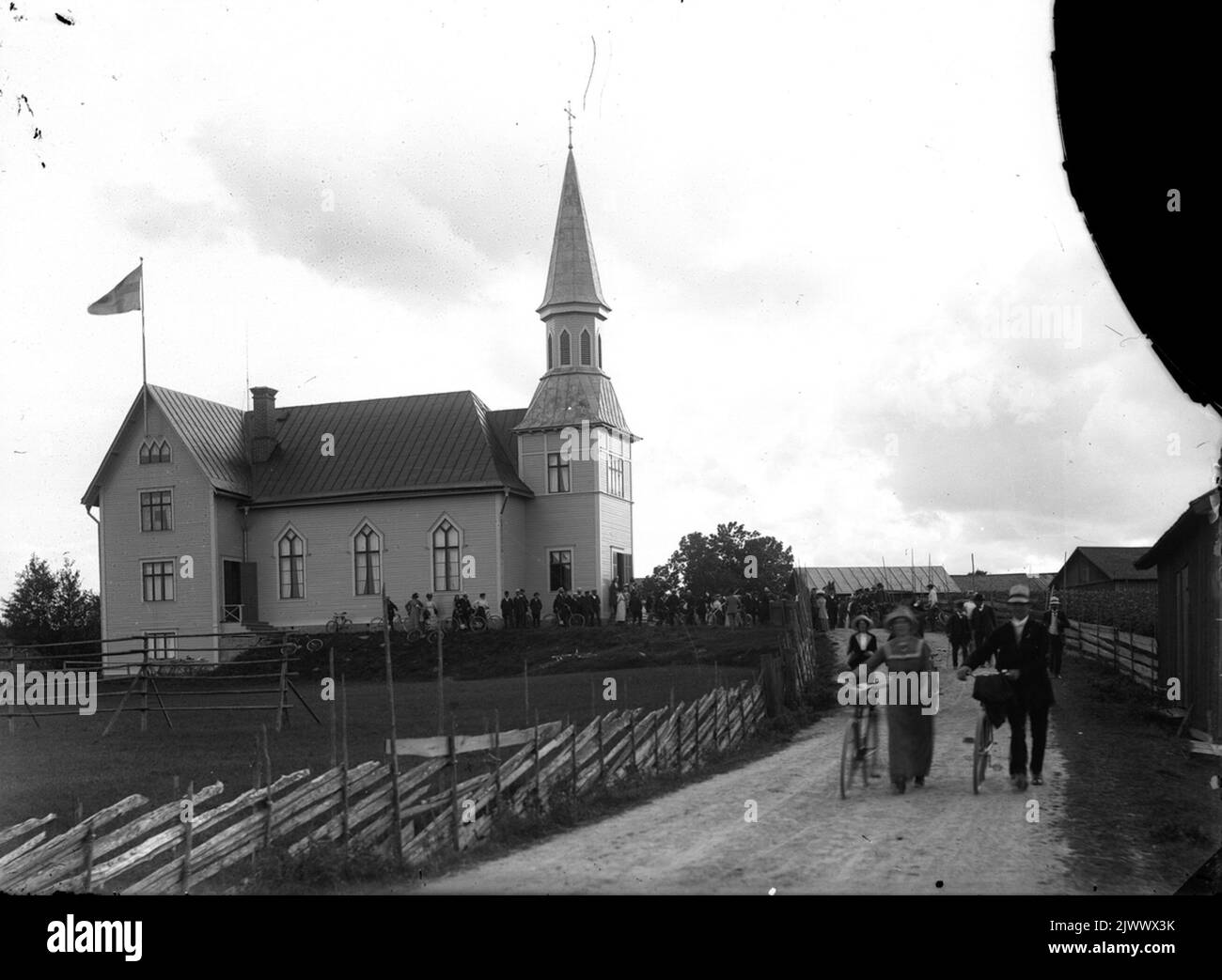 Hagsta Mission Church. Hagsta missionskyrka Stock Photo - Alamy