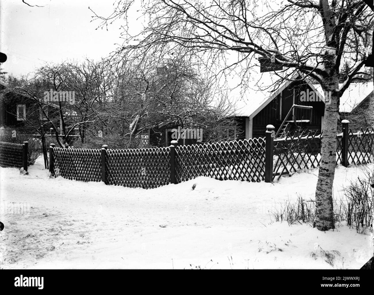 Housing development, Norrsundet. Bostadsbebyggelse, Norrsundet Stock ...