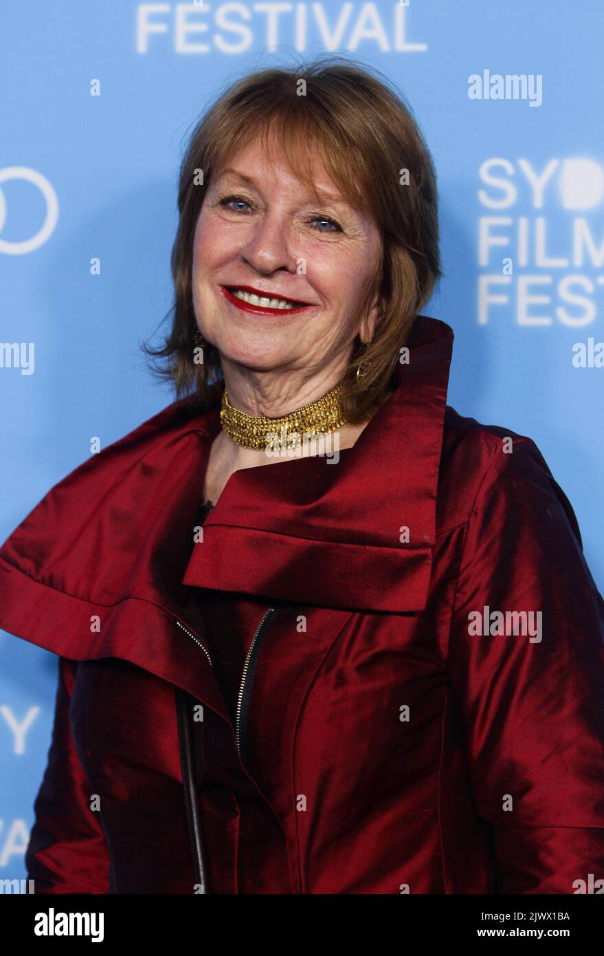 Jane Chapman arrives at the Sydney Film Festival opening night red ...