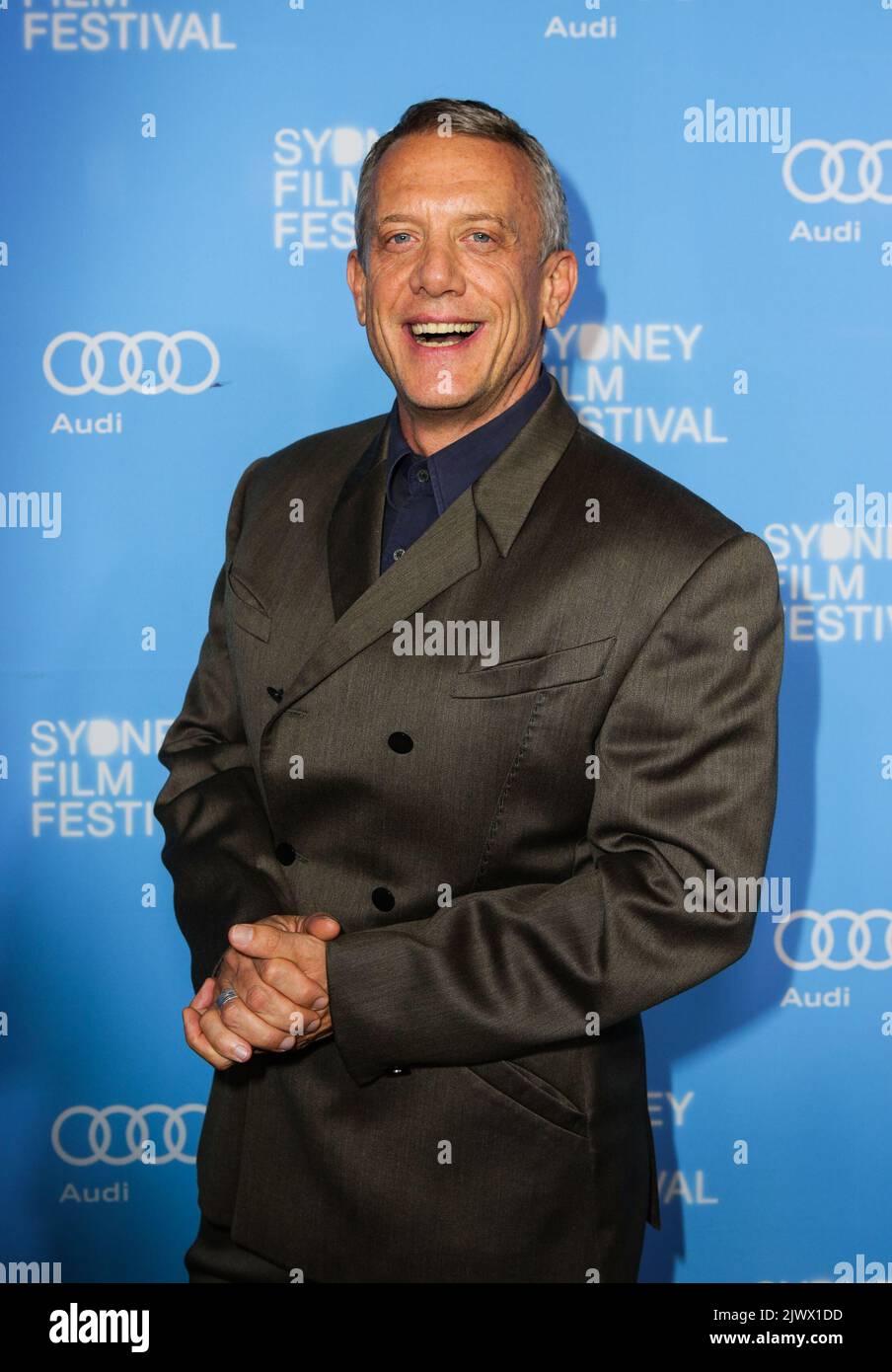 Simon Burke arrives at the Sydney Film Festival opening night red ...