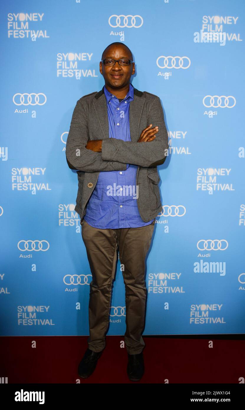 Khalo Matabane arrives at the Sydney Film Festival opening night red ...