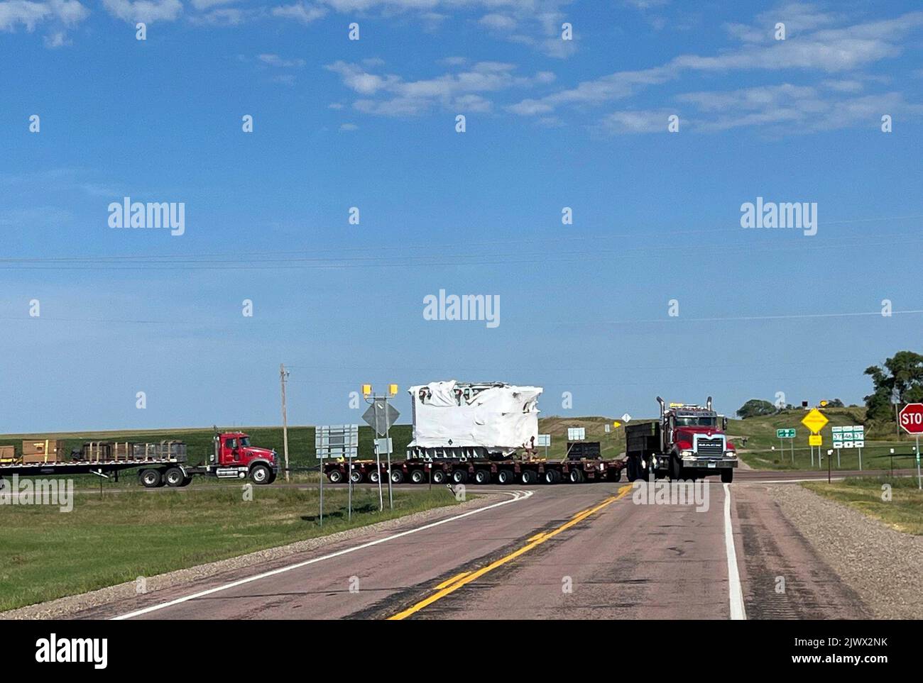New generator step-up transformers are delivered to the Omaha District ...