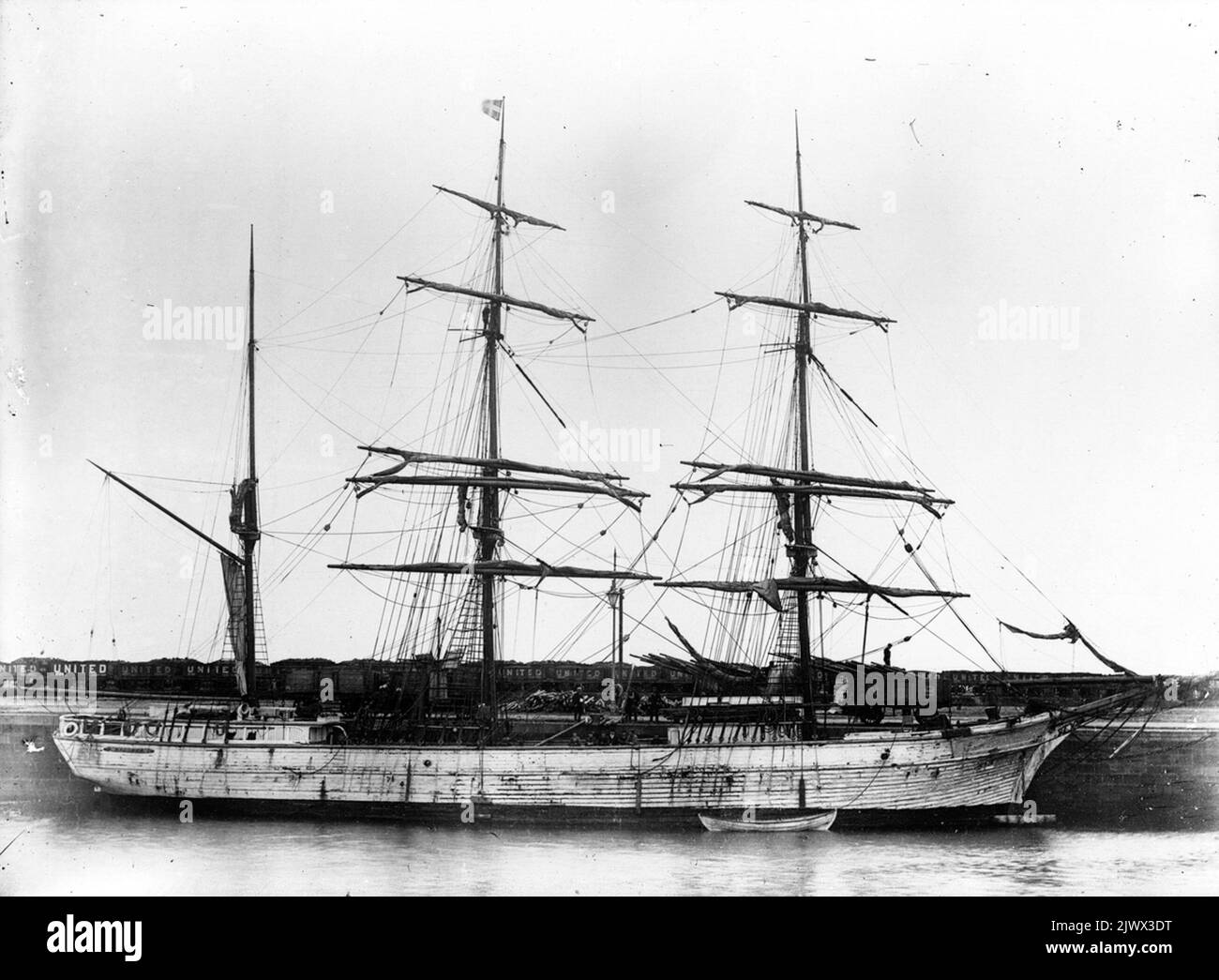 Sailing ship. Segelfartyg Stock Photo - Alamy