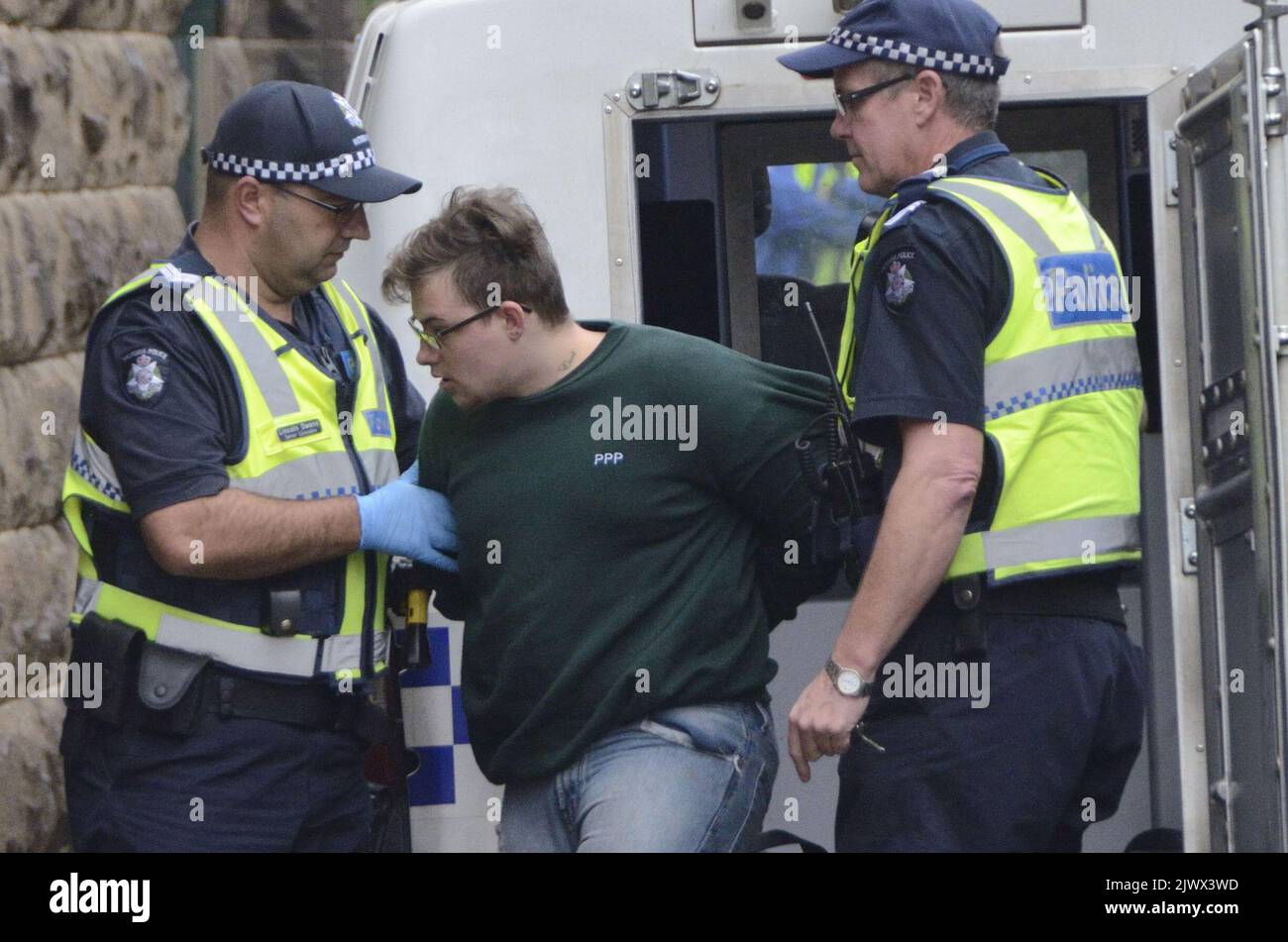 Harley Hicks at Bendigo Court Stock Photo - Alamy