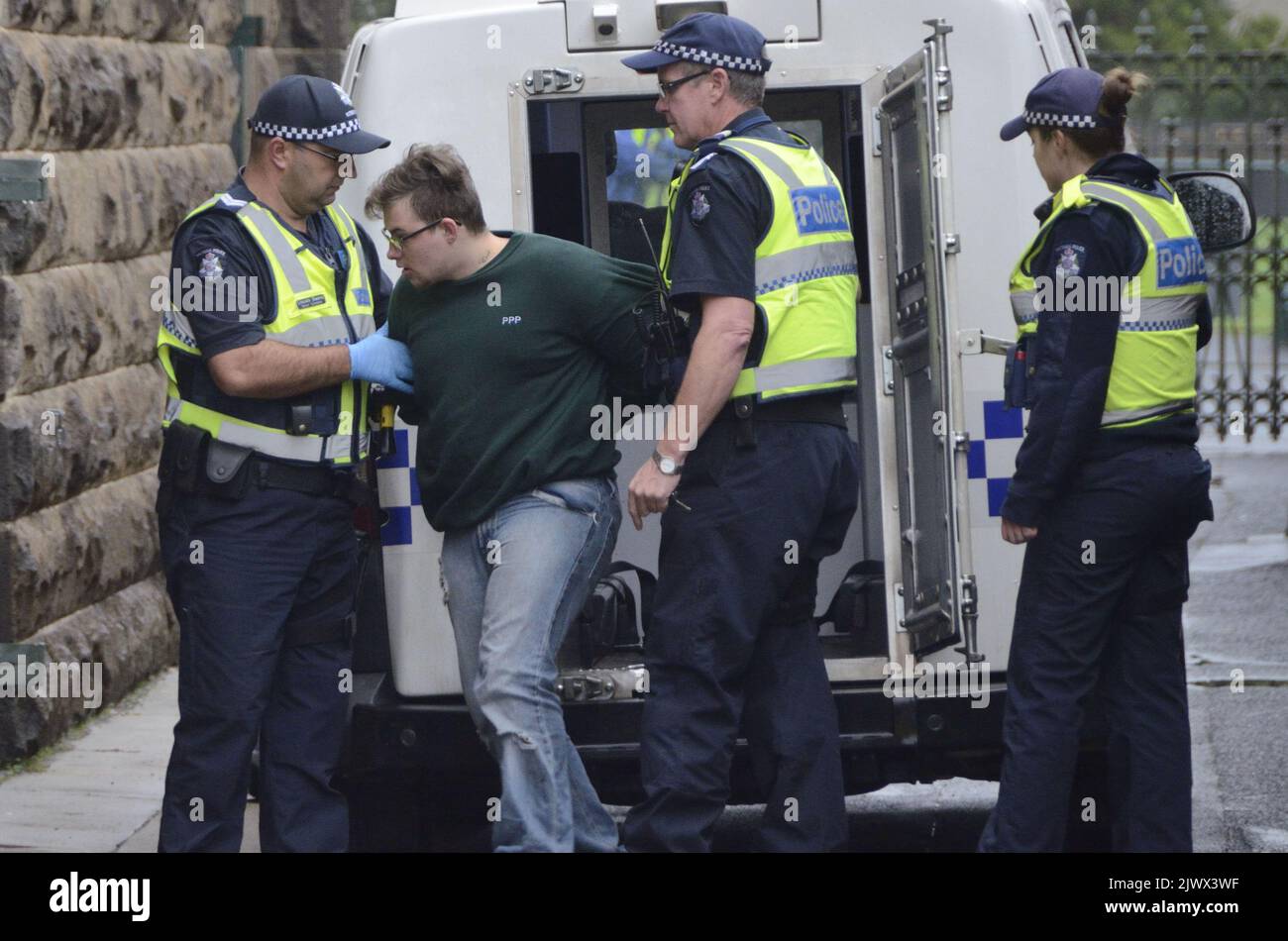 Harley Hicks at Bendigo Court Stock Photo - Alamy