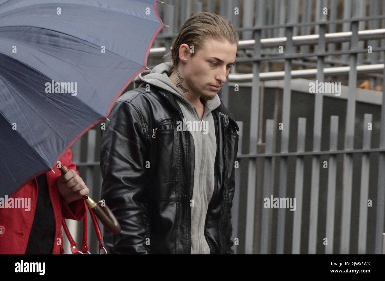 Harley Hicks's Brother at Bendigo Court Stock Photo - Alamy