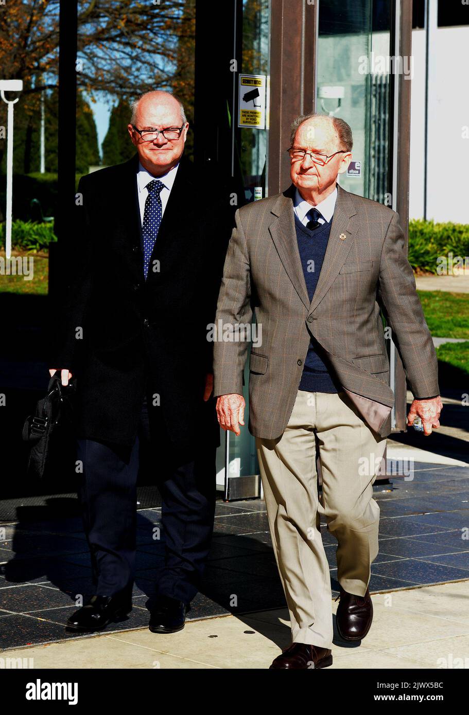 Brother Alexis Turton leaves Canberra Magistrates Court, June 18, 2014 ...