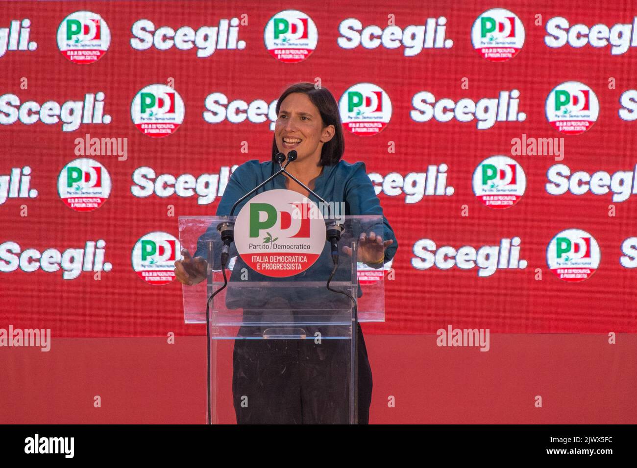 Rome, Italy. 06th Sep, 2022. 06/09/2022 Rome, Opening of the election ...