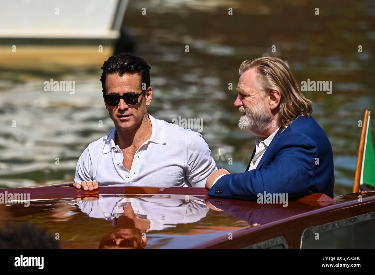 Venezia, Italy. 05th Sep, 2022. Colin Farrell and Brendan Gleeson are ... Venezia, Italy. 05th Sep, 2022. Colin Farrell and Brendan Gleeson are ...