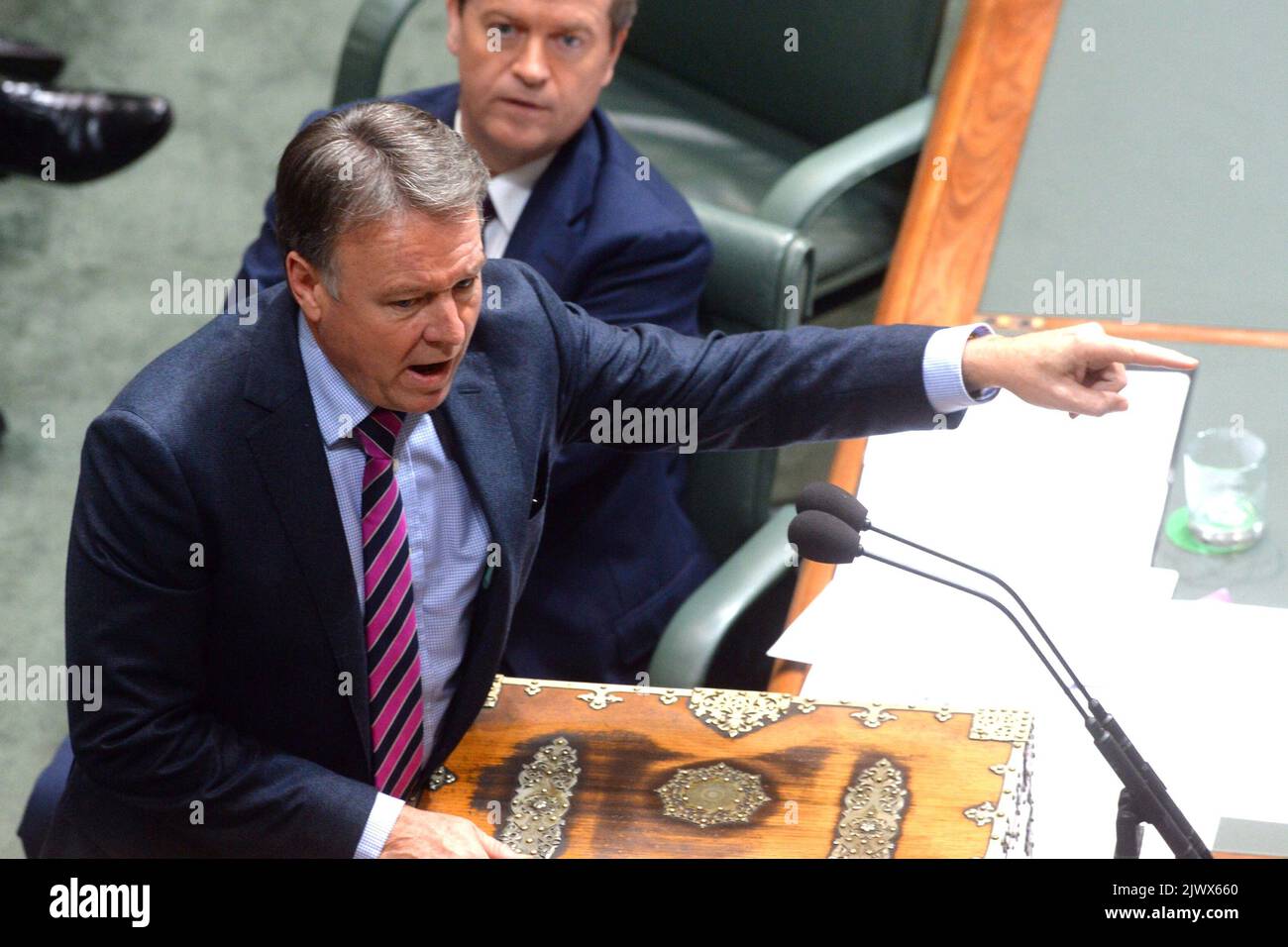 Shadow agriculture minister Joel Fitzgibbon during House of ...