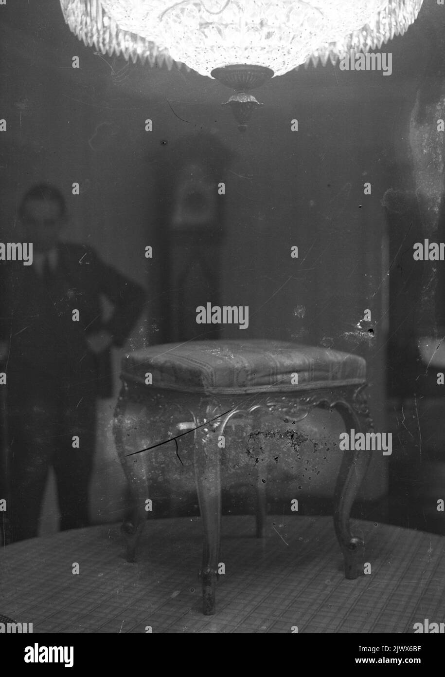 Furniture, tabberet Möbel, taburett Stock Photo - Alamy