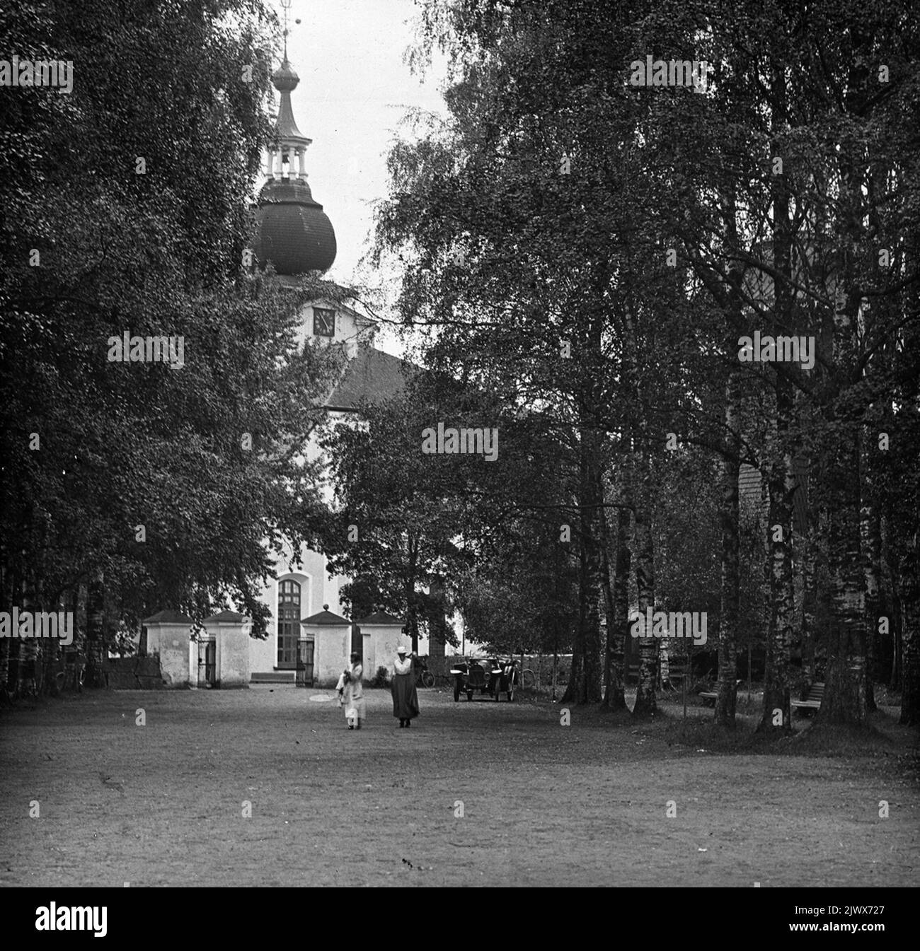 Leksand's church Leksands kyrka Stock Photo - Alamy