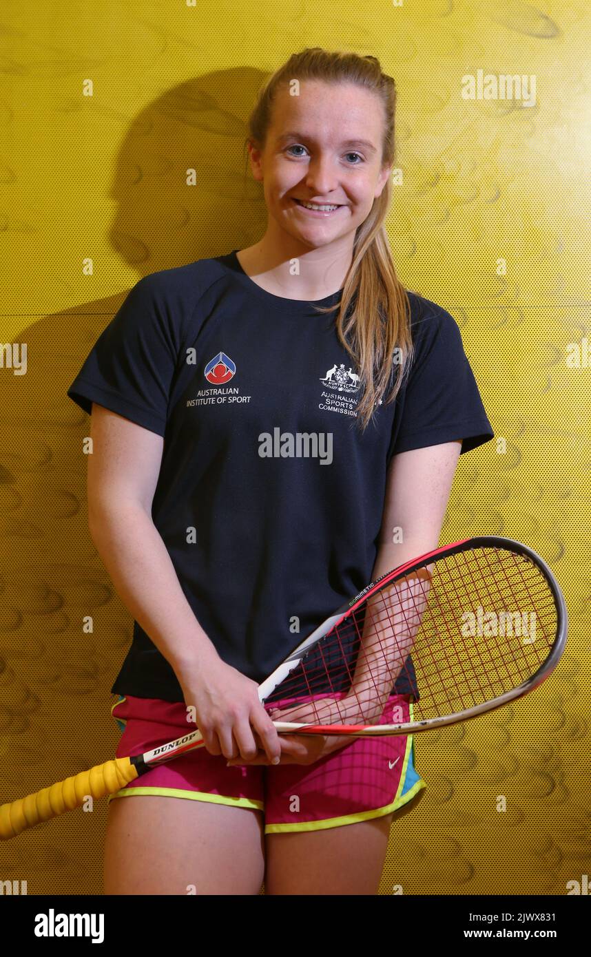 Sarah Cardwell at training in Melbourne for the Australian Commonwealth ...