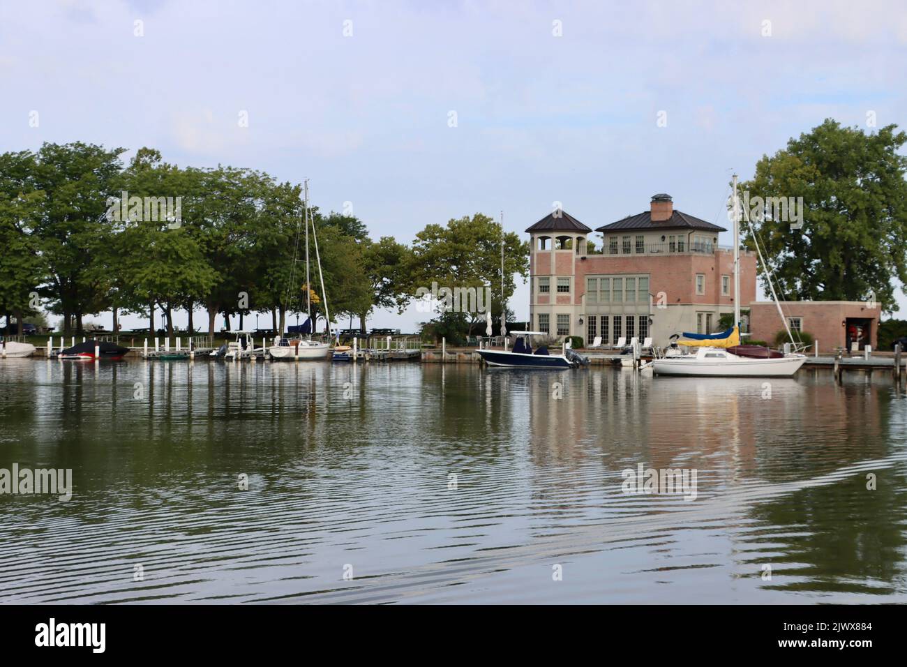 Brown beach house on Clifton beach in Lakewood by Rocky River, where ...