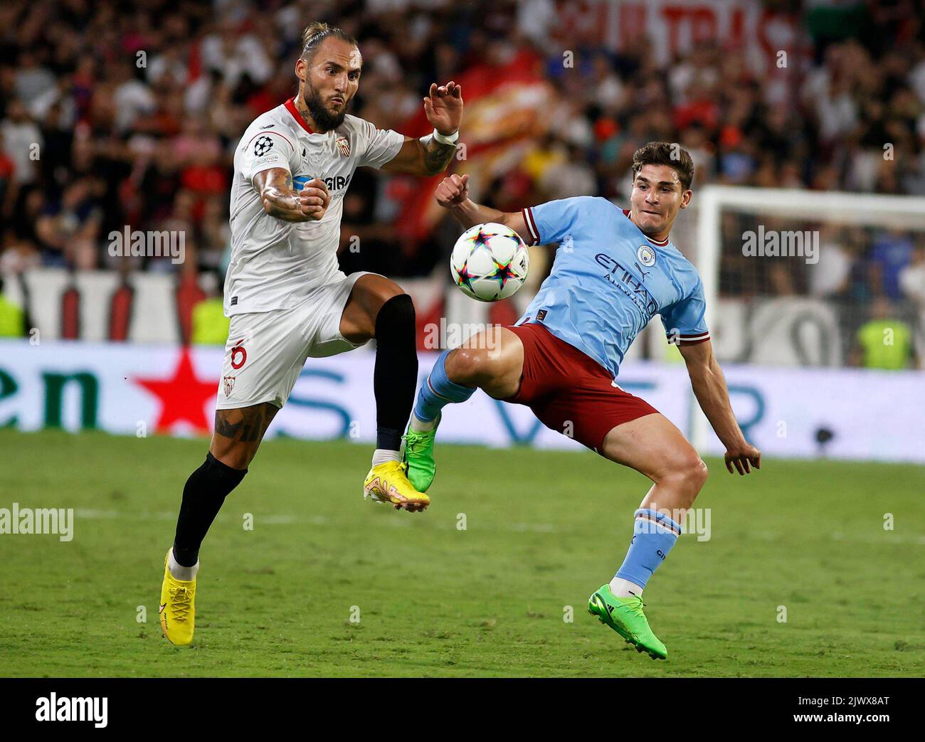 Sevilla fc manchester city archsev hi-res stock photography and images ...