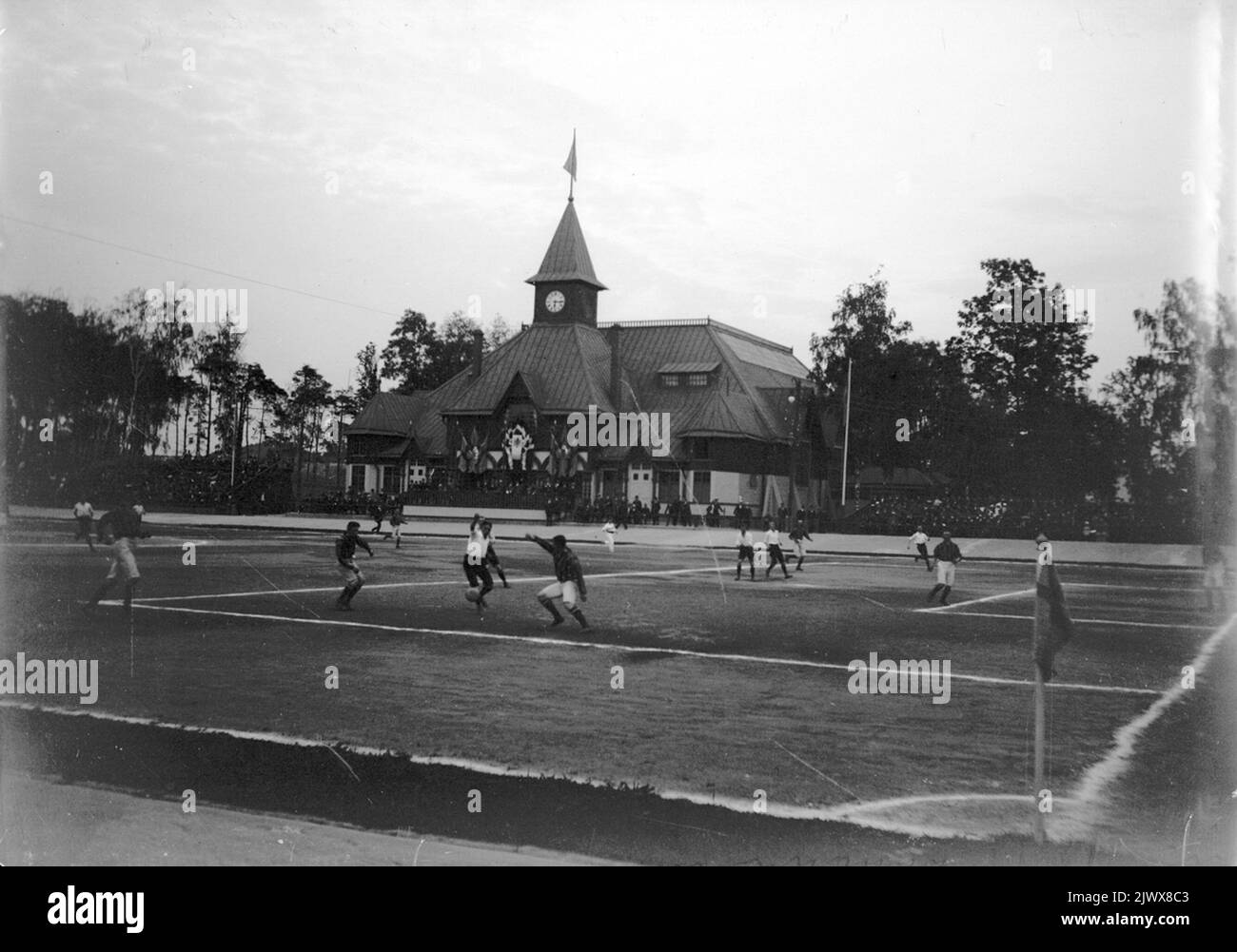 Football games. Fotbollsspel Stock Photo - Alamy