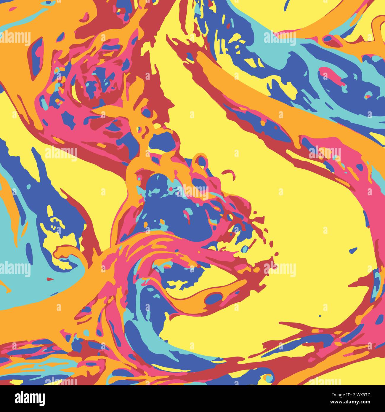 Shiny silver fluid Stock Vector Images - Alamy