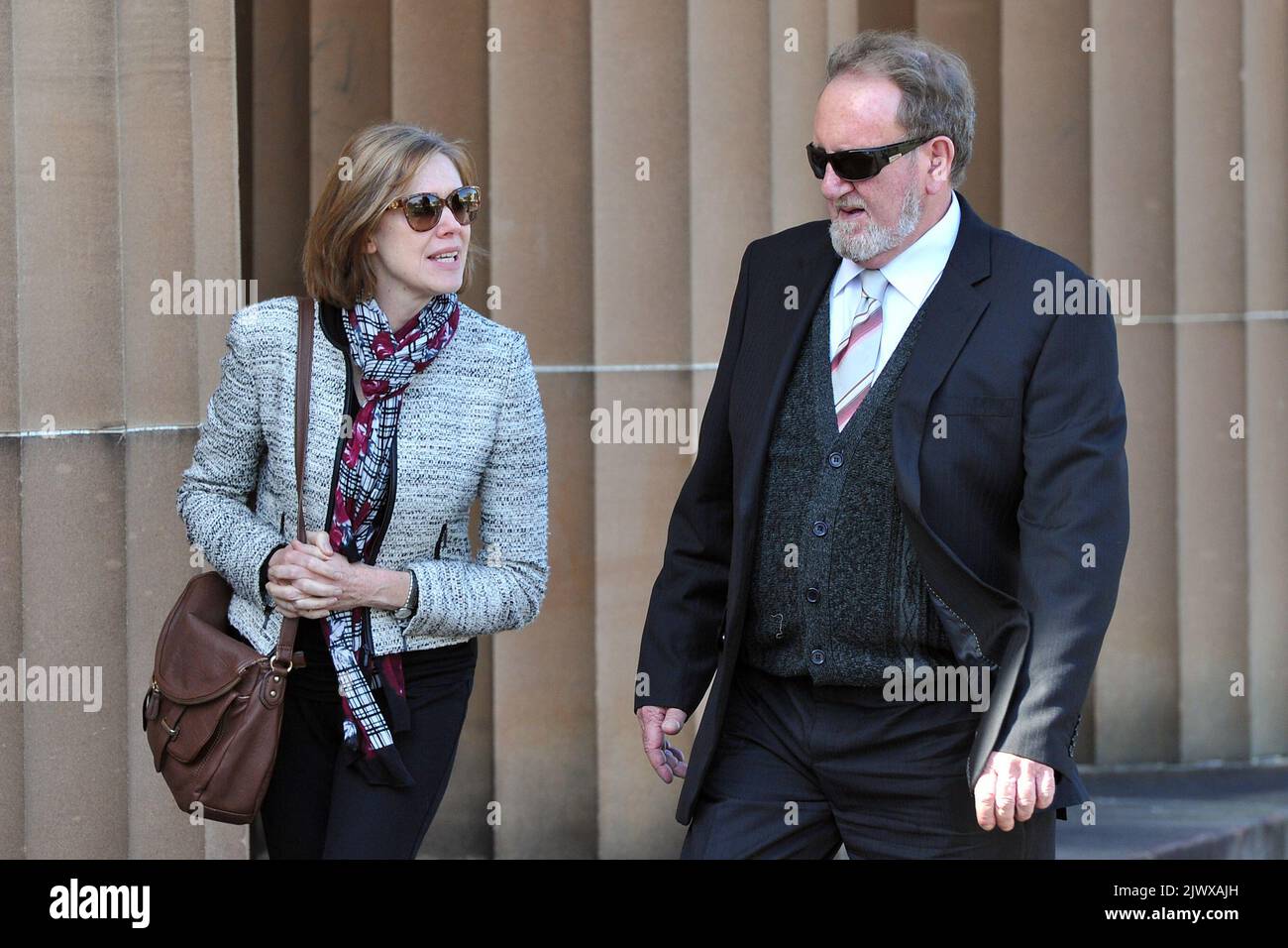 Neil Foreman, father of murdered solicitor Katie Foreman, at the NSW ...