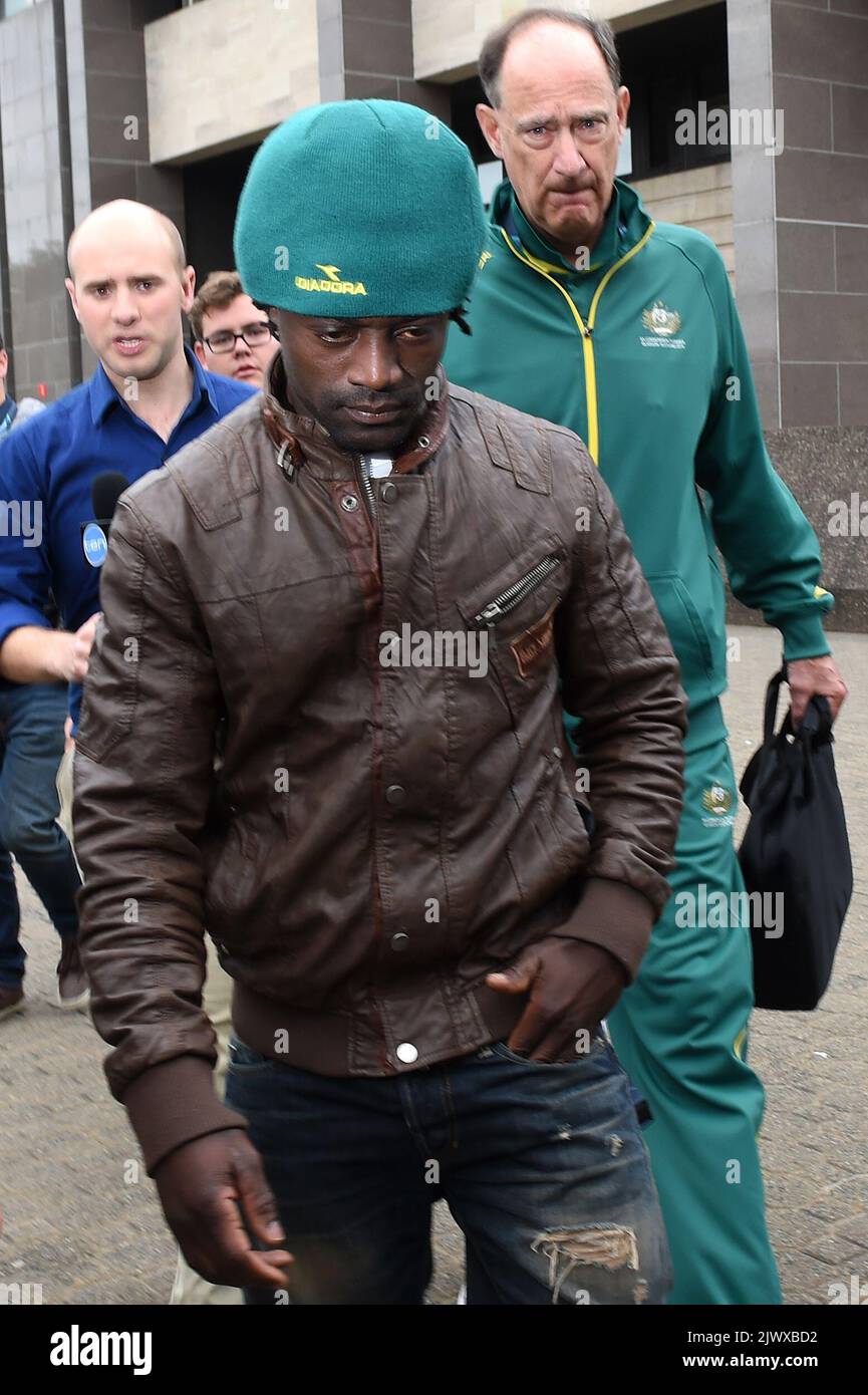 Australian weightlifter Francois Etoundi and Australian Commonwealth ...