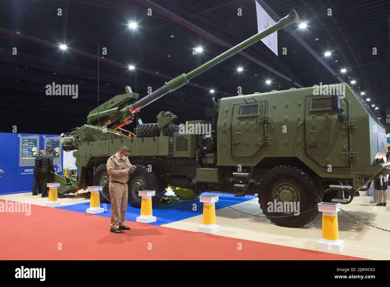 The Ministry of Defense has brought a Caesar self-propelled artillery ...