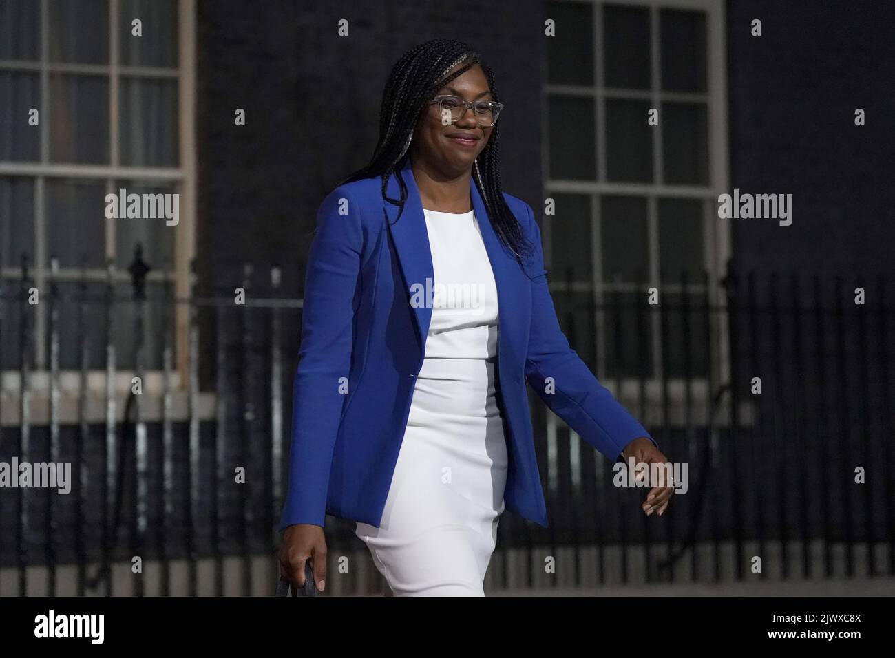 Newly installed Trade Secretary Kemi Badenoch leaving Downing Street ...