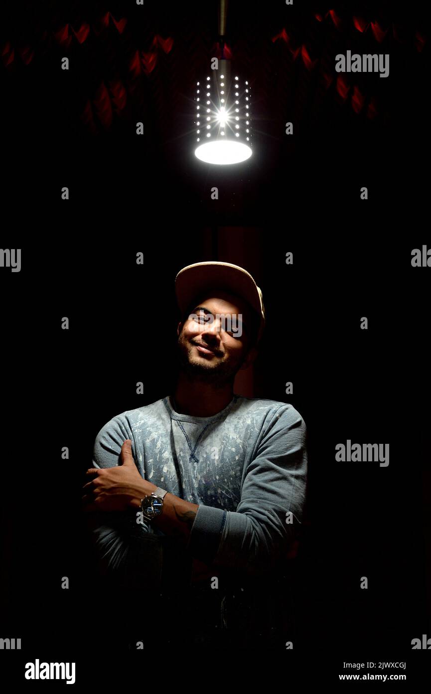 Australian singer Guy Sebastian poses for a photograph in Sydney ...