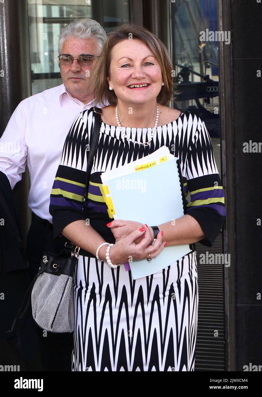 Noelle Dixon the mother of Sarah Cafferkey leaves the Melbourne Federal ...