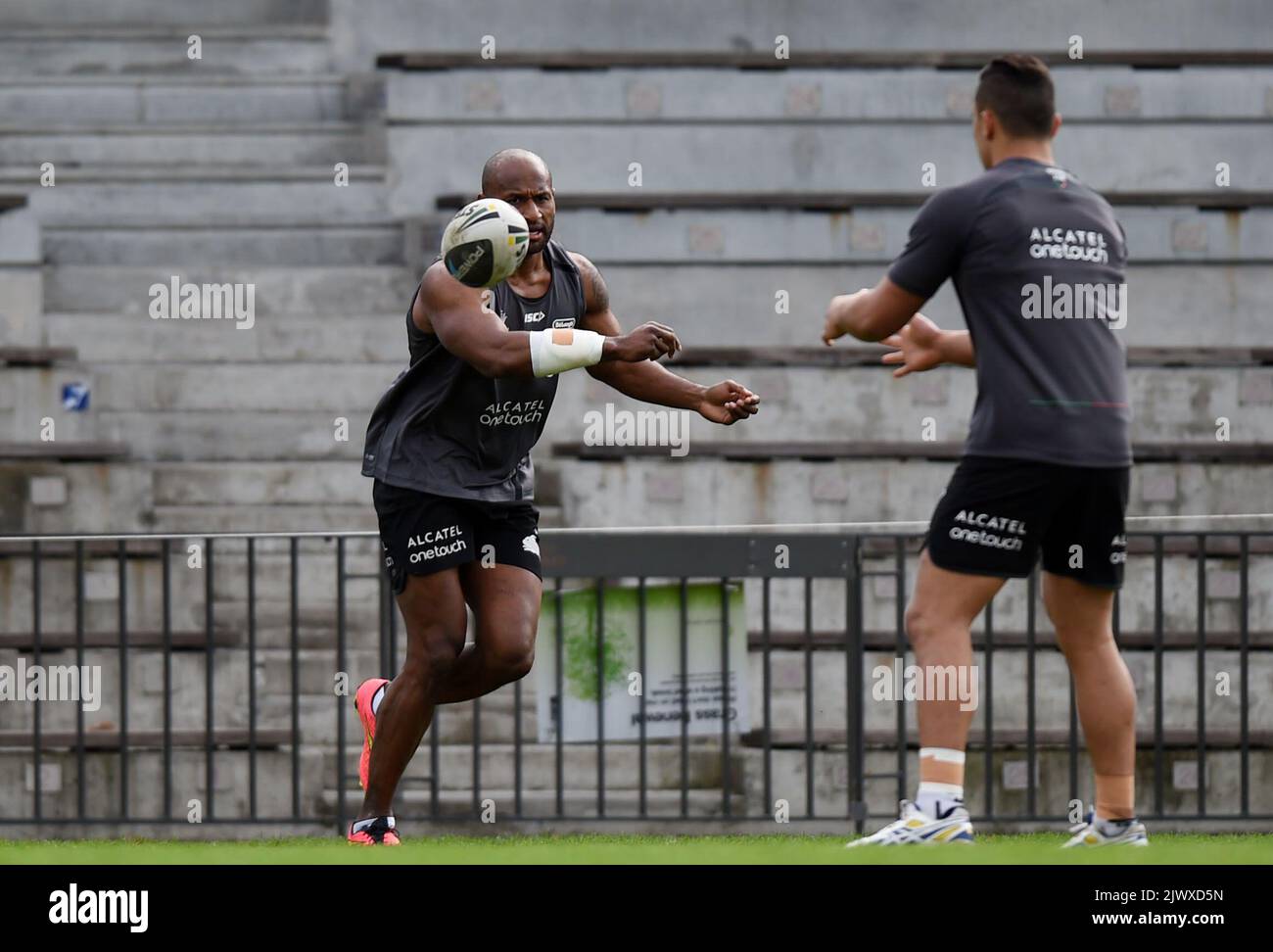 South Sydney Rabbitohs Lote Tuqiri during training at Redfern Oval in ...