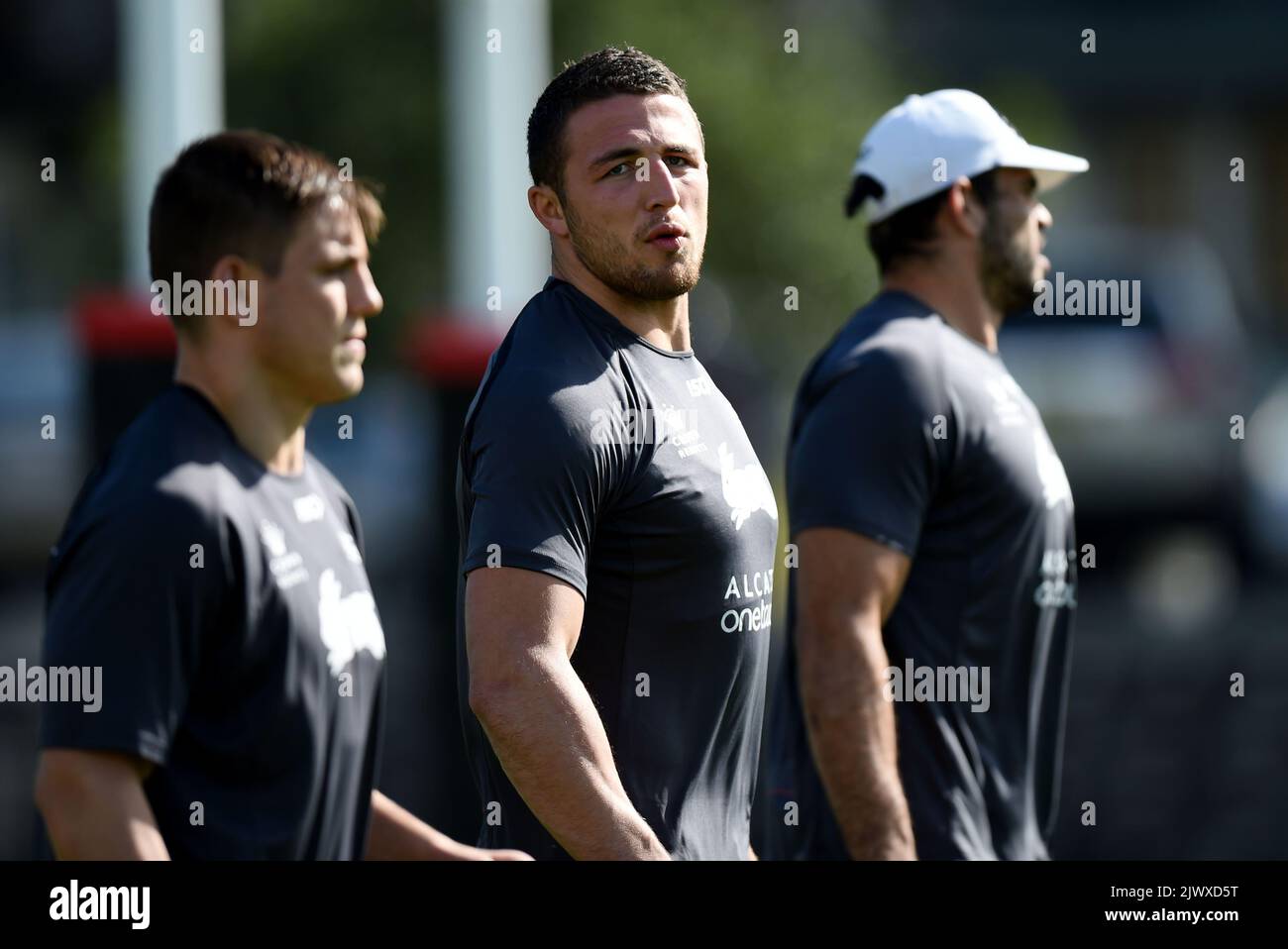 South Sydney Rabbitohs Luke Burgess during training at Redfern Oval in ...