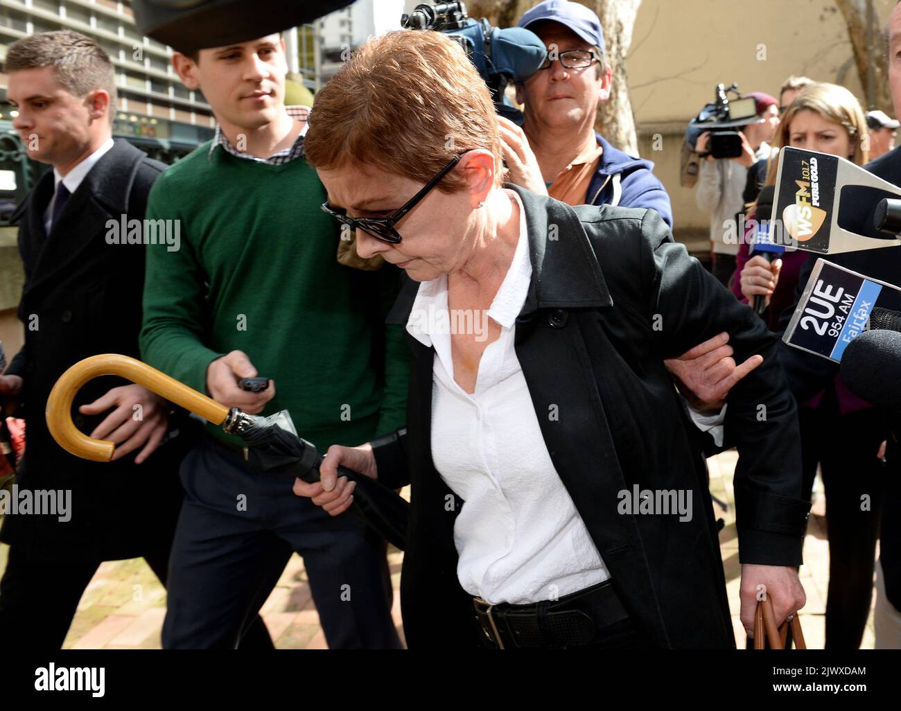 Ann Rogerson, wife of former detective Roger Rogerson leaves Central ...