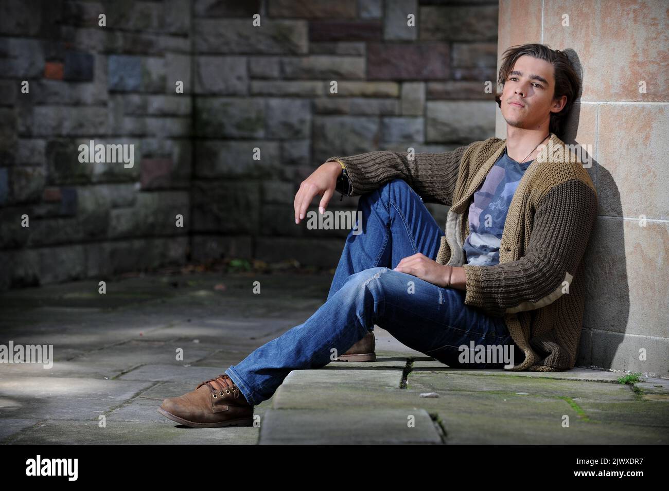 Australian actor Brenton Thwaites poses for a photograph in Sydney ...