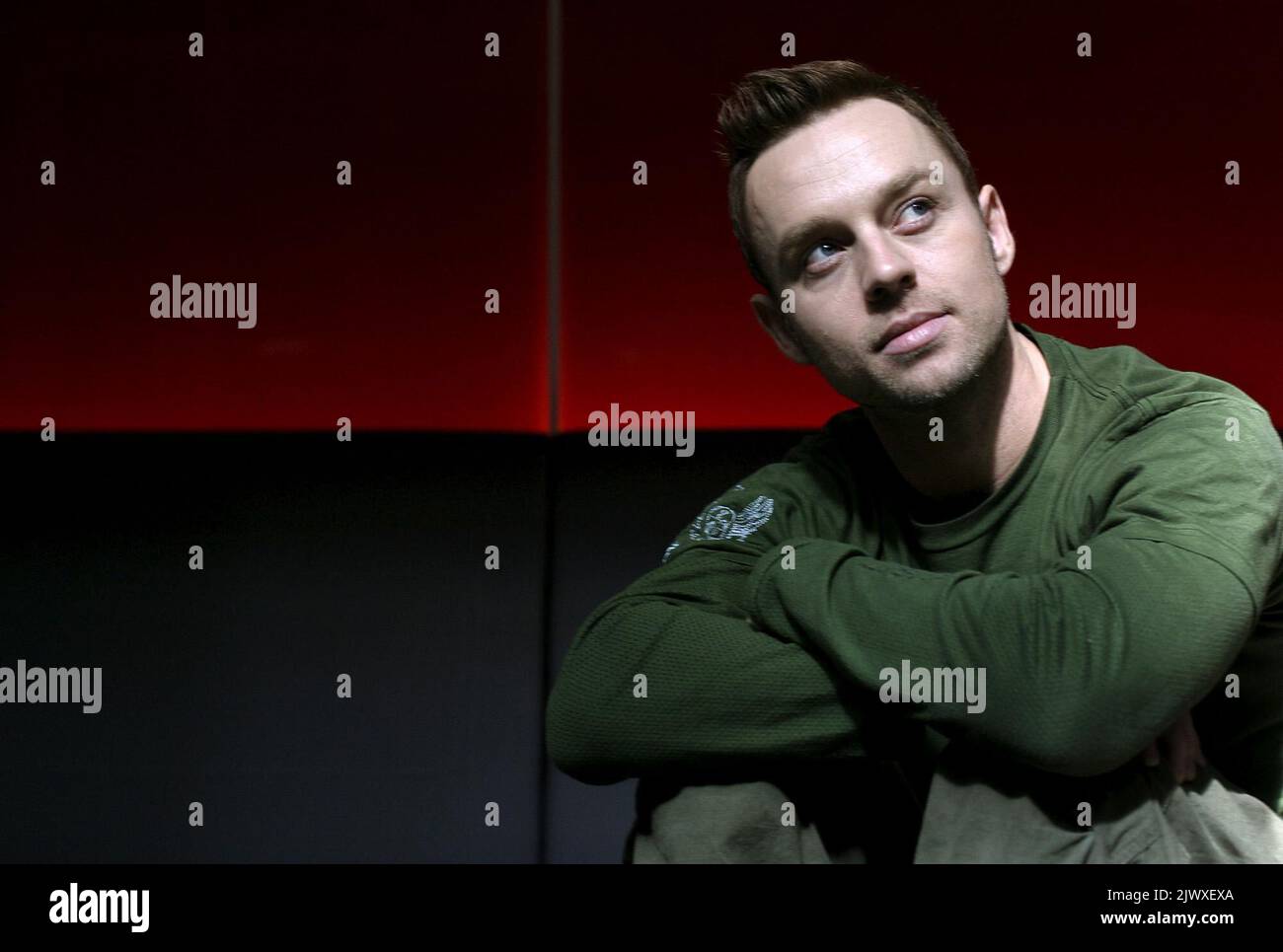 Singer, Darren Hayes, poses for a photograph in Sydney while on a ...