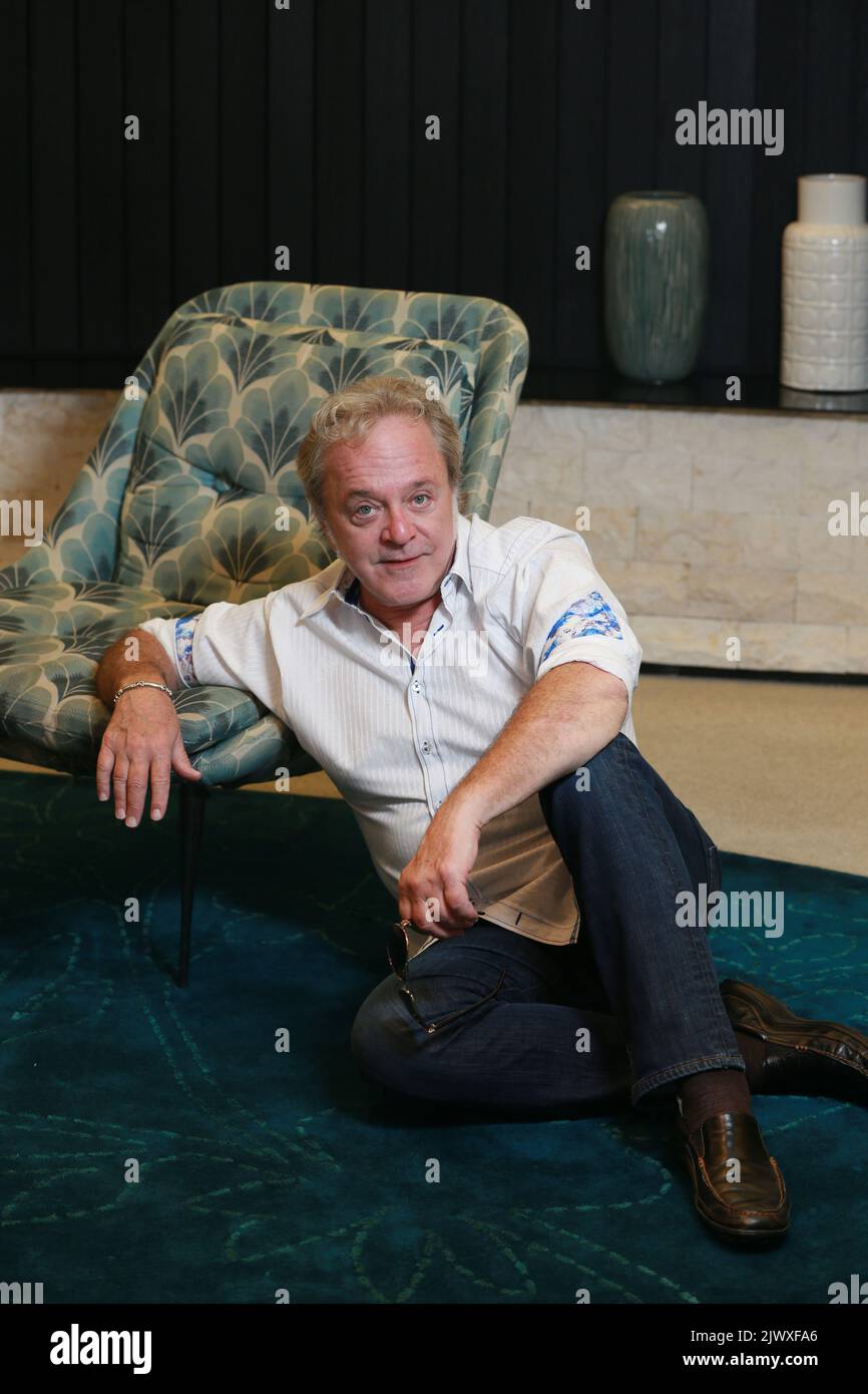 Jim Cummings, the voice over actor of Winnie the Pooh and Tigger, poses ...