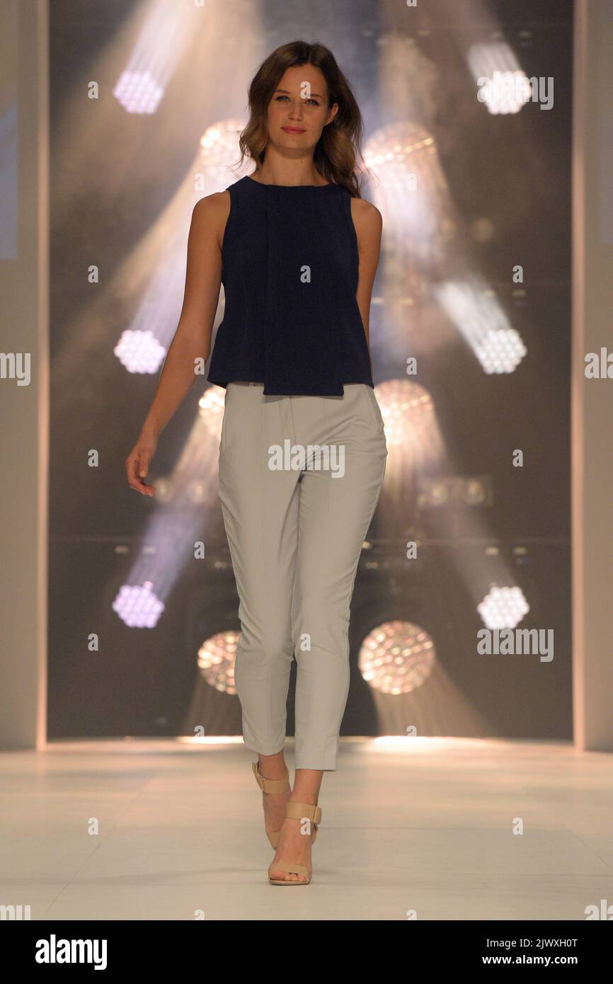 Models wearing designs for Target during Target's Spring Summer ...