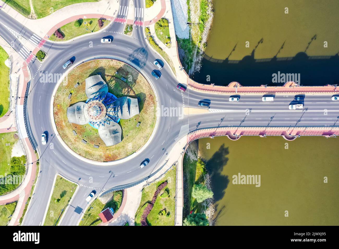 Warta River Poland Map In